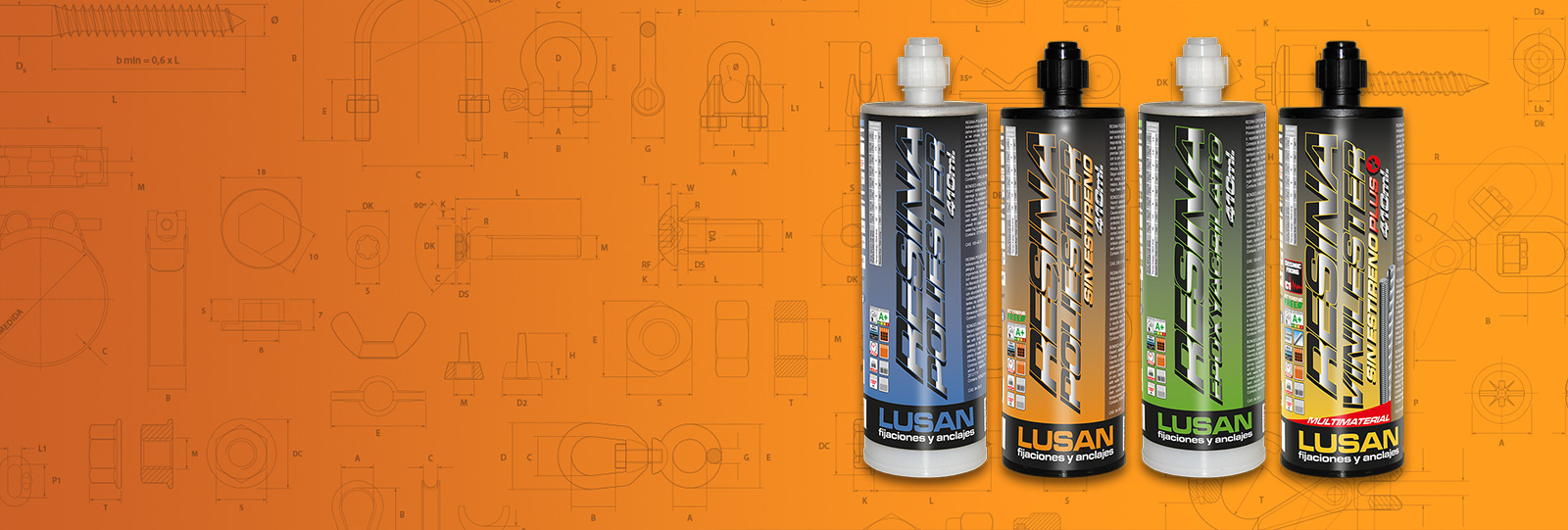 LUSAN - Manufacture and distribution of all types of fasteners